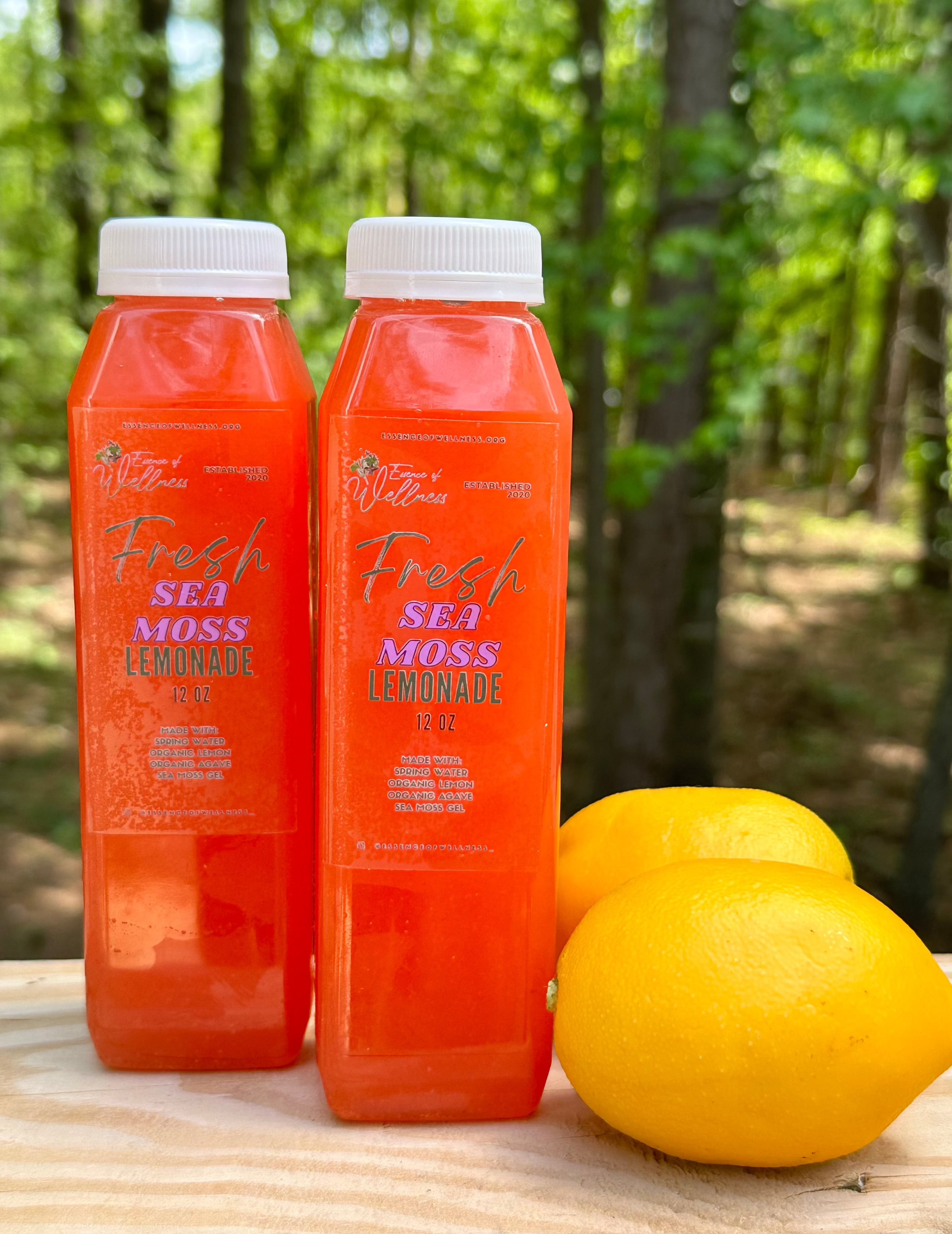 Sea Moss Infused Lemonade - Essence of Wellness